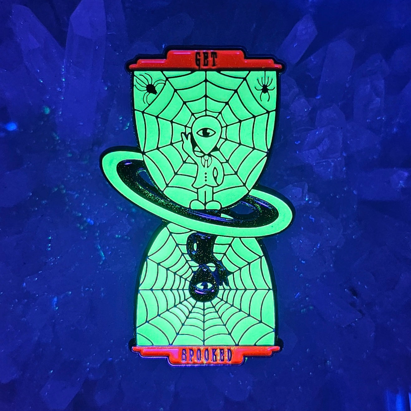 Time In Space Hourglass Cyclops Army Test Tube Martian Ufo V3 Glow Ena ...