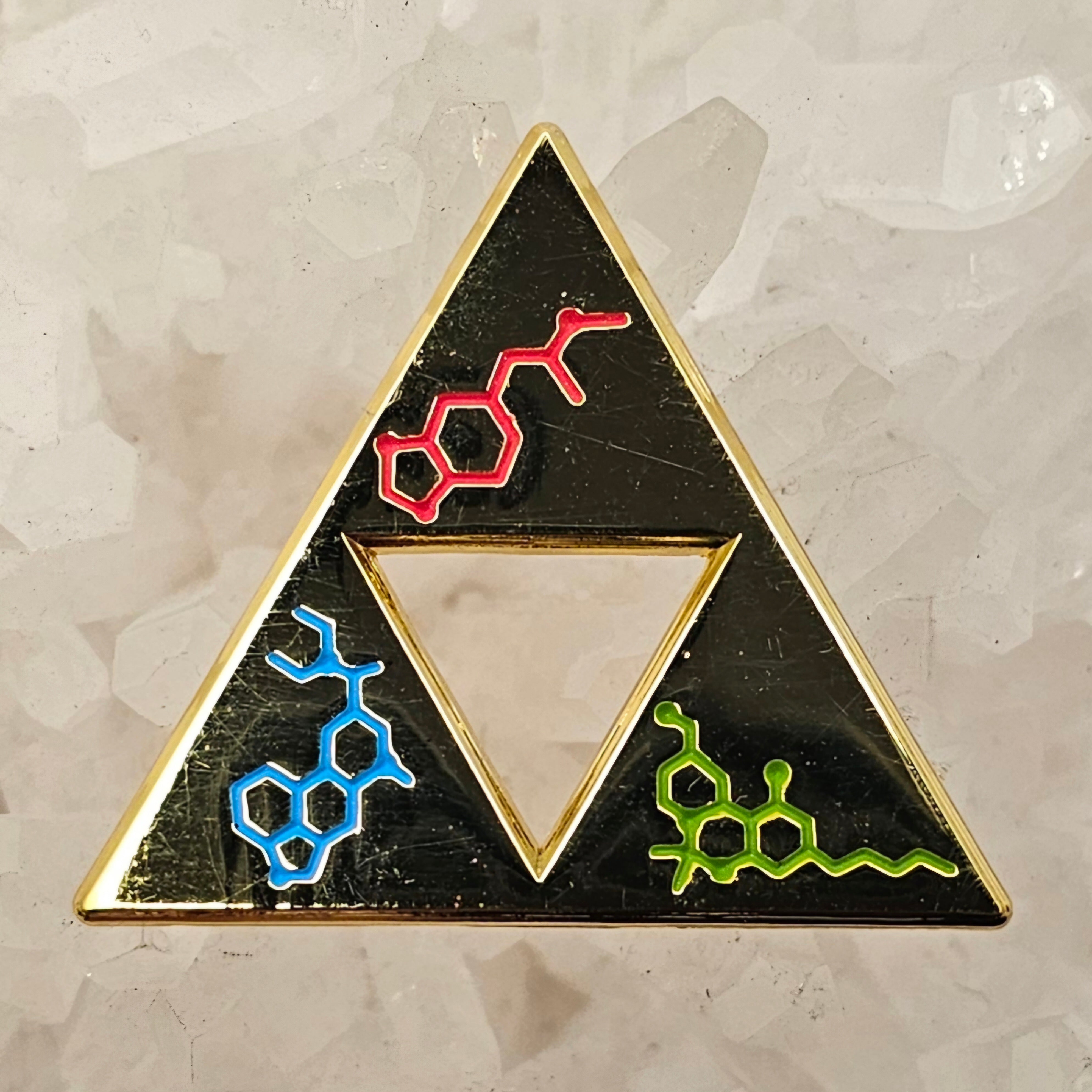 The Legend of MDMA THC LSD Molecules Zelda Trippy Triforce Video Game ...
