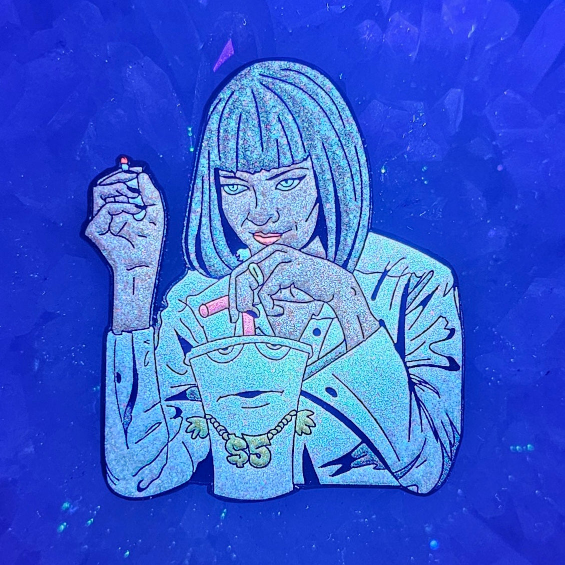 10 Pack - 5 Dollar Shake Mia Wallace Pulp Aqua Teen Fiction Force Uma ...