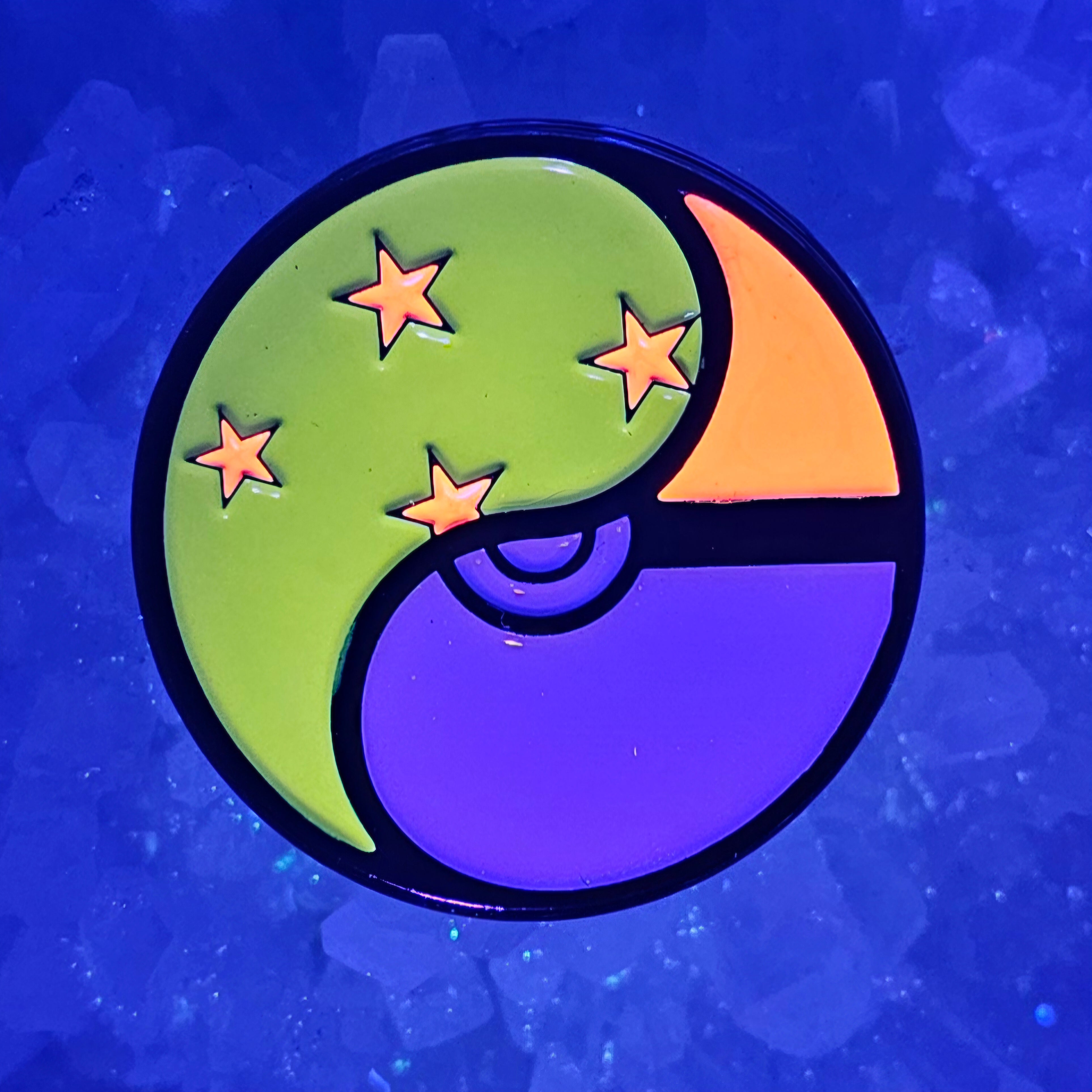 DBZ Pokeball Sayan-mon Dragon Ball 90s Cartoon Anime Spinner Enamel Pi ...