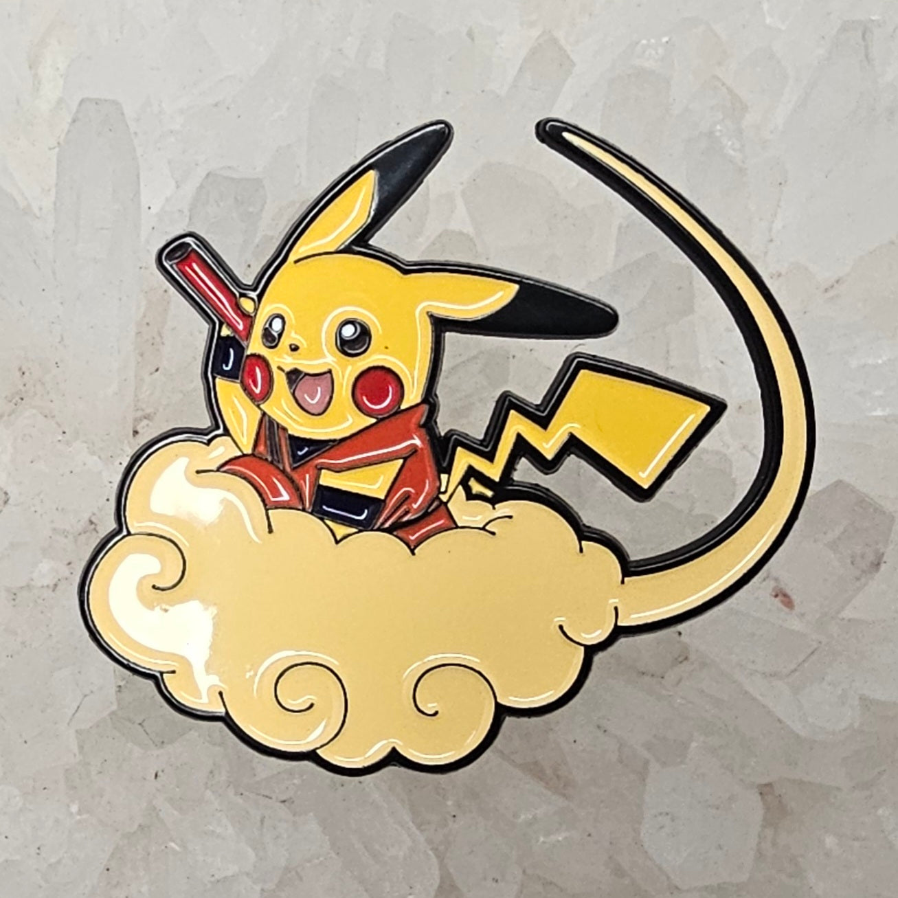 Pikachu Gohan Mashup Dbz Dragon Ball Pokeball Z Anime Manga Enamel Pin ...