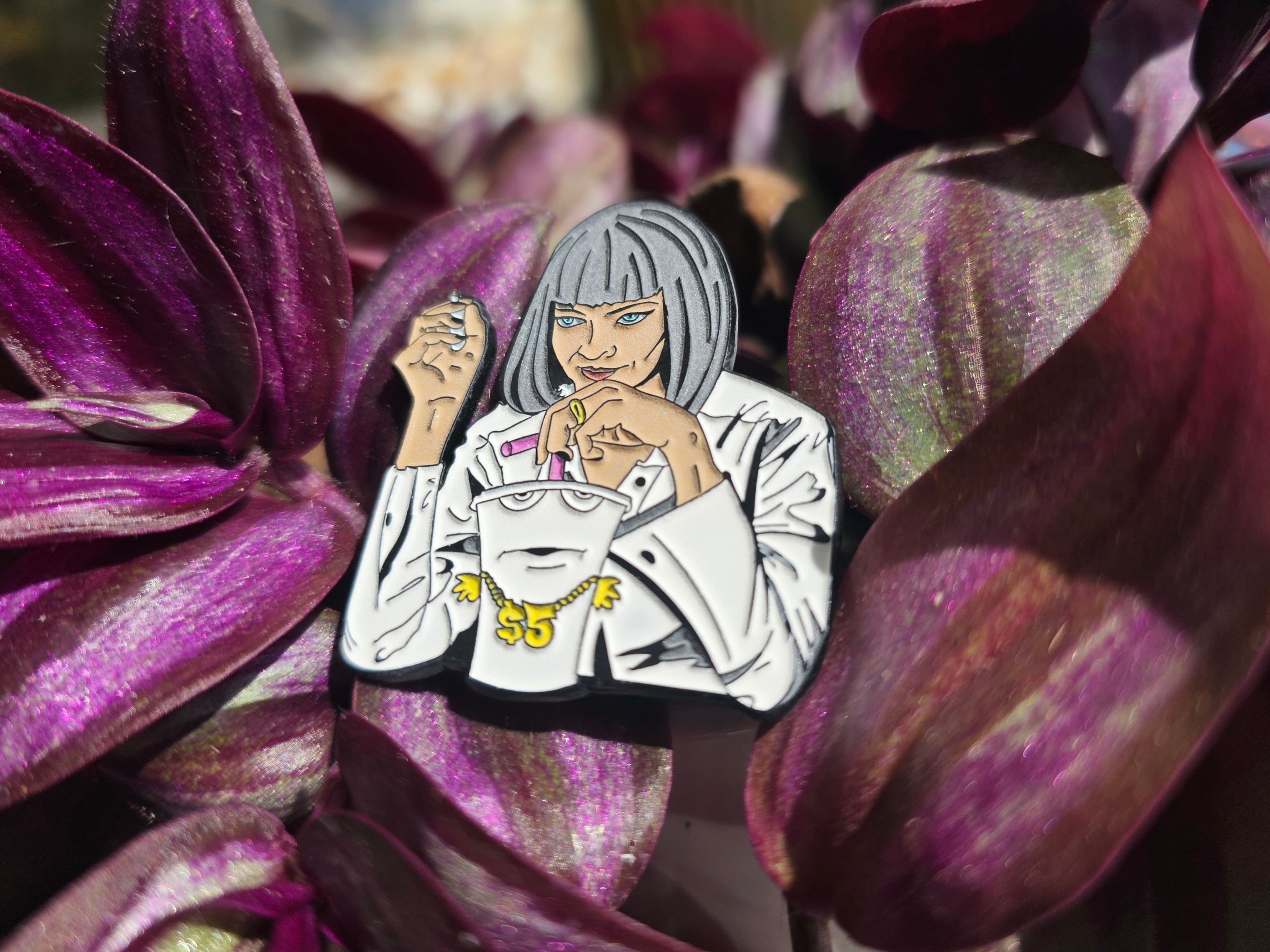 5 Dollar Shake Mia Wallace Pulp Aqua Teen Fiction Force Uma Thermin 90 ...