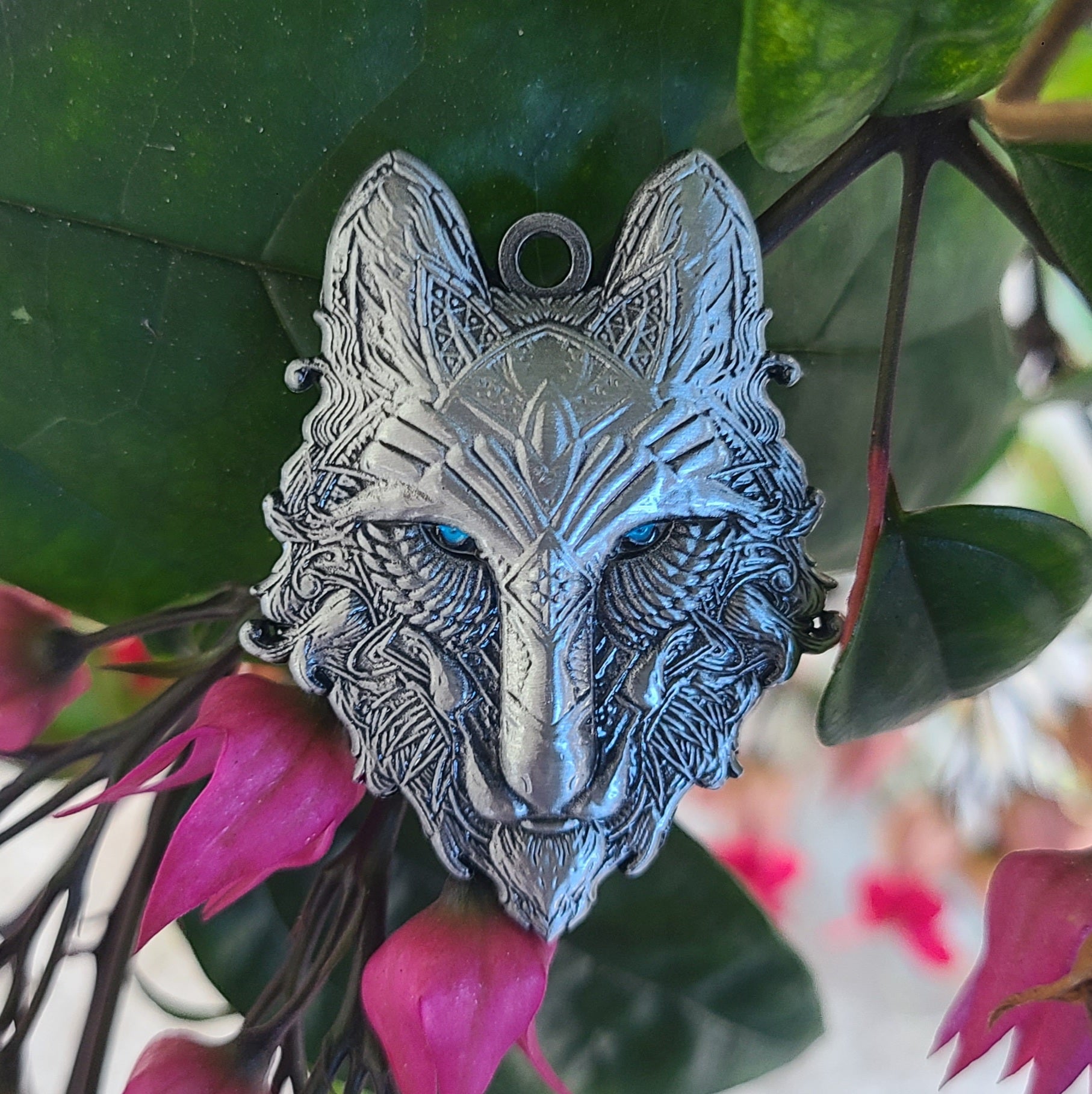 10 Pack - Crystal Third Eye Wolf Sacred Geometry Animal Wolves Dog Coy ...