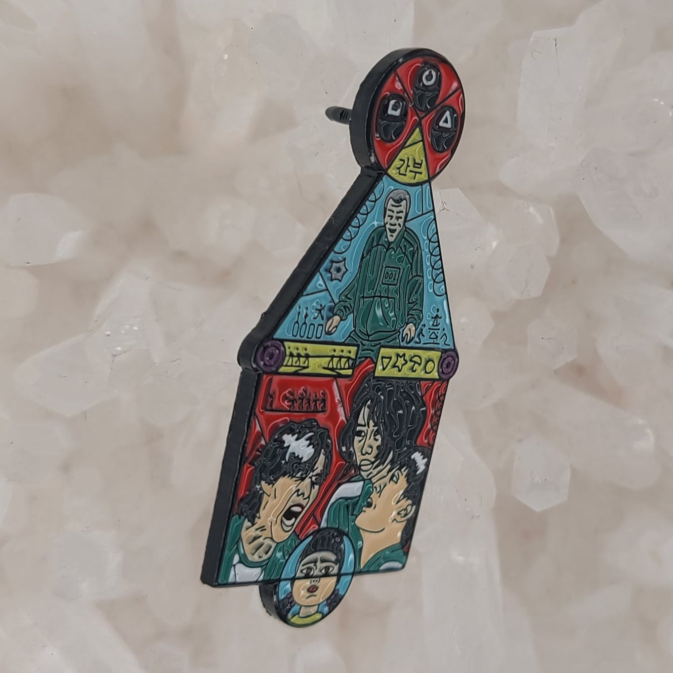 Anime Squid Tv Show Art Manga Enamel Pins Limited Edition Hat Pins Lap ...