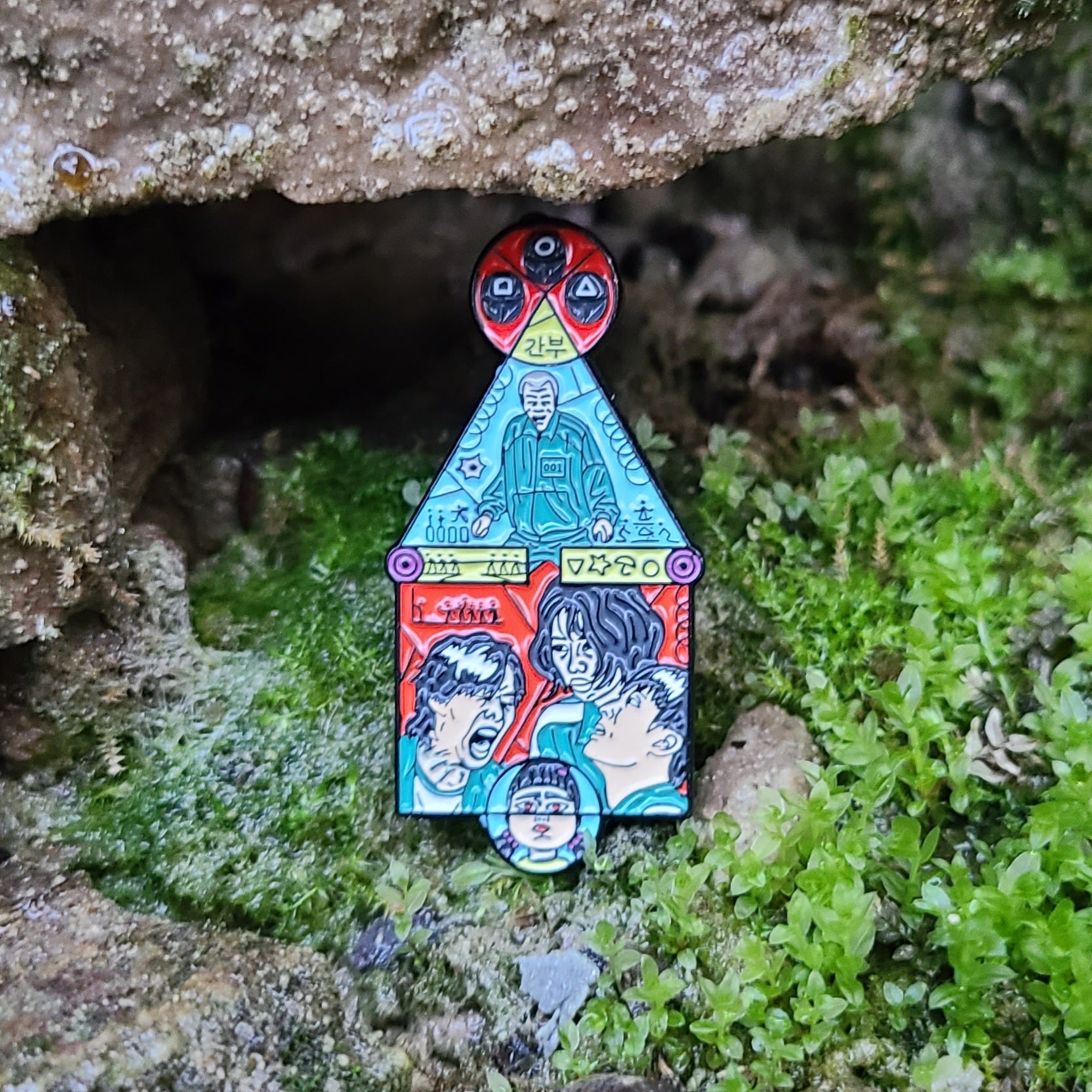 5 Pack - Anime Squid Tv Show Manga Wholesale Enamel Pins Hat Pins Lape ...